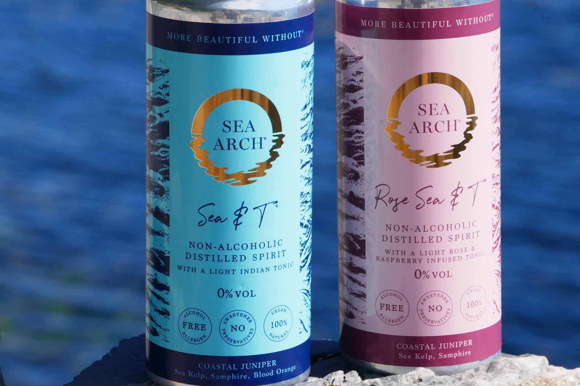 Sea Arch launches alcohol-free Sea & T range - Supper Magazine