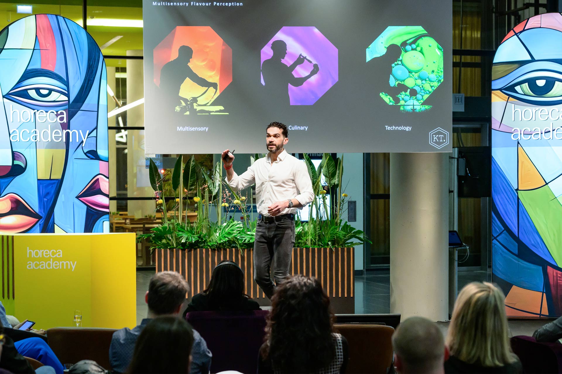 Chef Jozef Youssef proves coloured tableware influences sense of taste ...