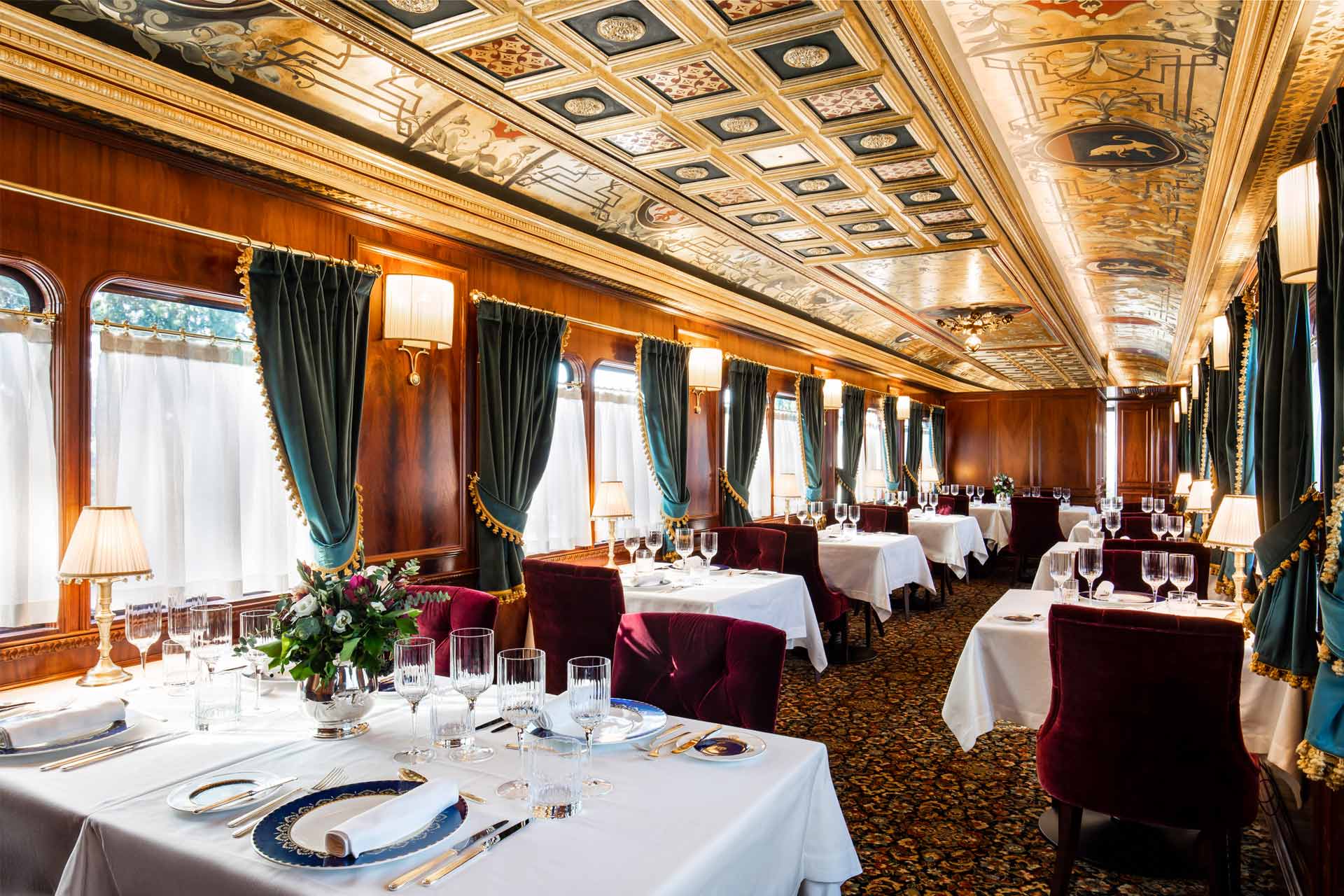 Palazzo di Varignana relaunches culinary experience inside 1920s train ...