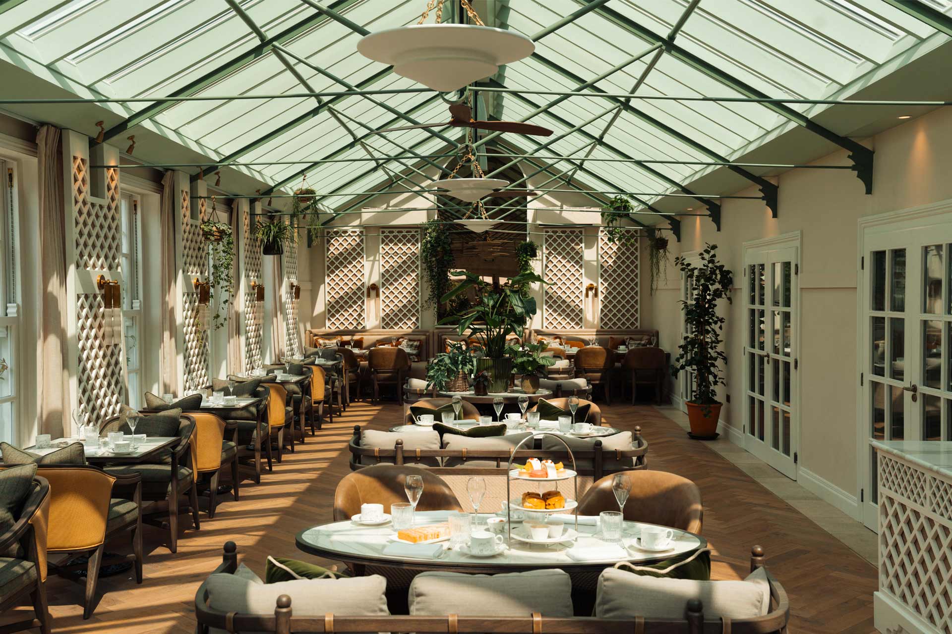 Chewton Glen Hotel & Spa unveils F&B spaces designed by Goddard ...